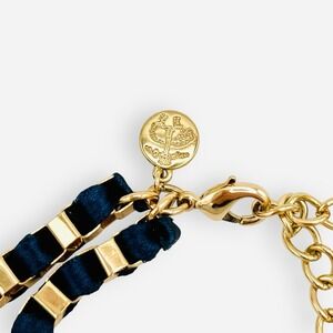 Brooks Brothers | Jewelry | Brooks Brothers Necklace Blue Satin Ribbon ...